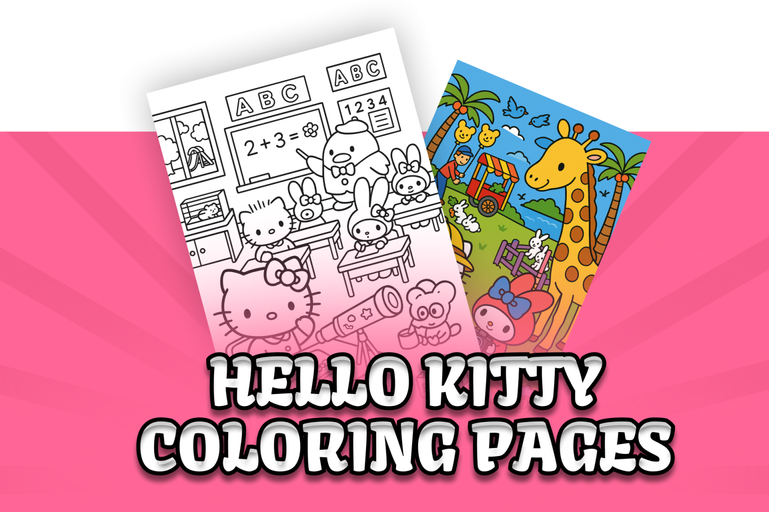 Free Hello Kitty Coloring Pages — Cute & Printable Designs for Kids